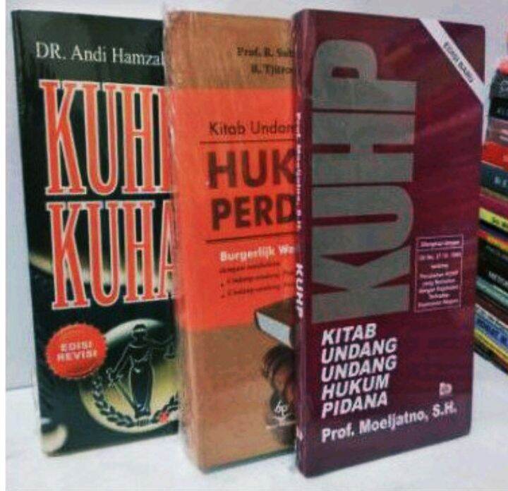 Buku Paket 3 Kuhp kuhap / Hukum Perdata / Kuhp Kitab Undang-undang Hukum Pidana | Lazada Indonesia