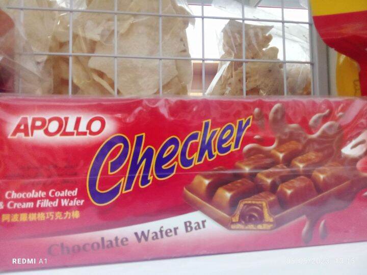 Apollo checker Chocolate Wafer Bar 720gr x 24pcs | Lazada Indonesia