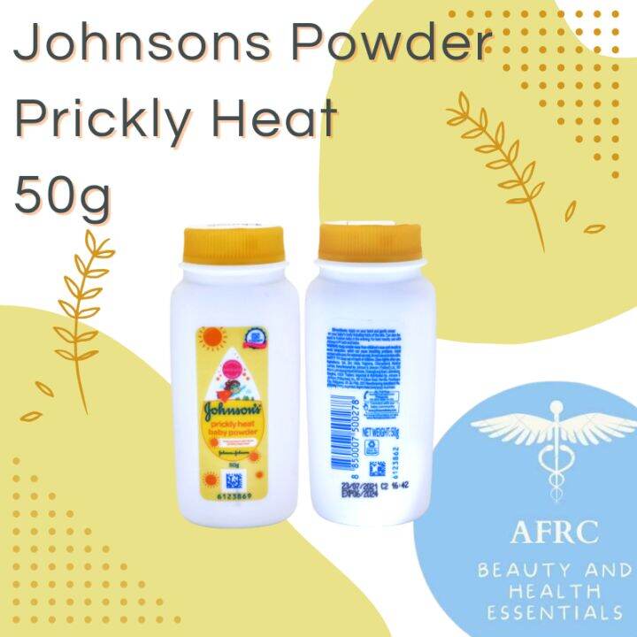 Johnsons Prickly Heat Baby Powder 50g | Lazada PH