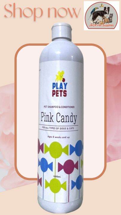 Play Pets Shampoo Pink Candy 1000ml | Lazada PH