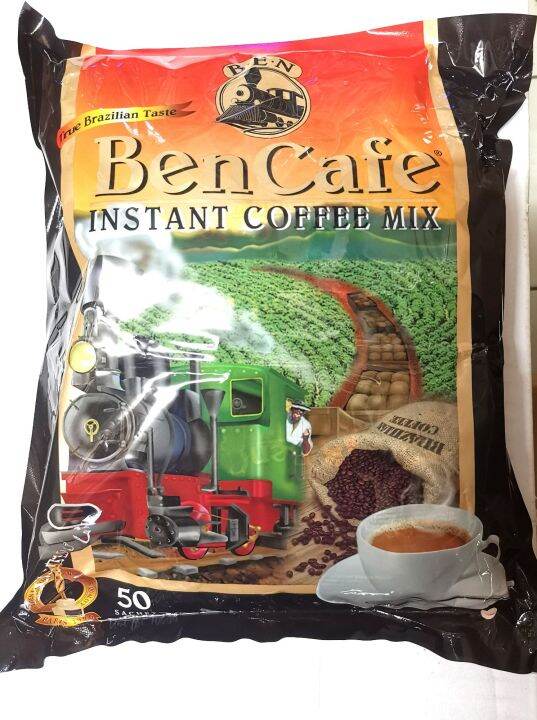 Instant Coffee Mix (Ben Cafe) กาแฟปรุงสำเร็จ กาแฟรถไฟ กาแฟ 3in1 ตราเบน ...