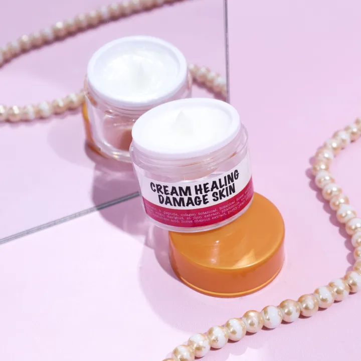 CREAM HEALING DAMAGE SKIN ANTI IRITASI || HEALING CALMING || KRIM ANTI ...