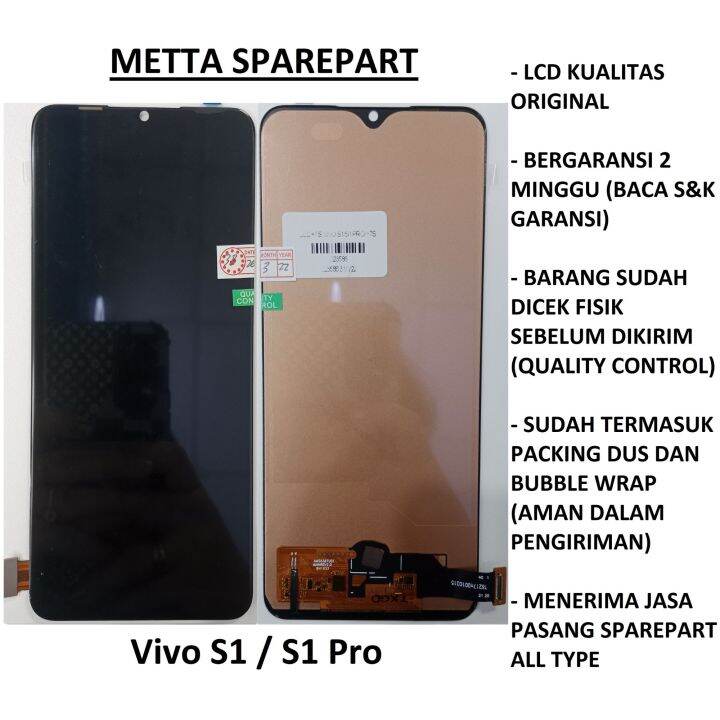 Original OEM LCD Touchscreen Vivo S1 / S1 Pro | Lazada Indonesia