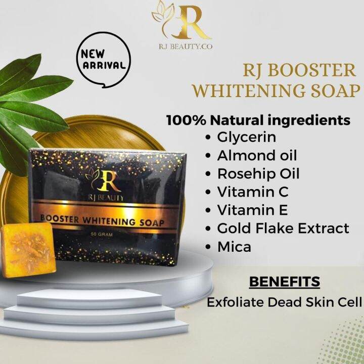 Booster Whitening Soap by RJ BEAUTY | Lazada