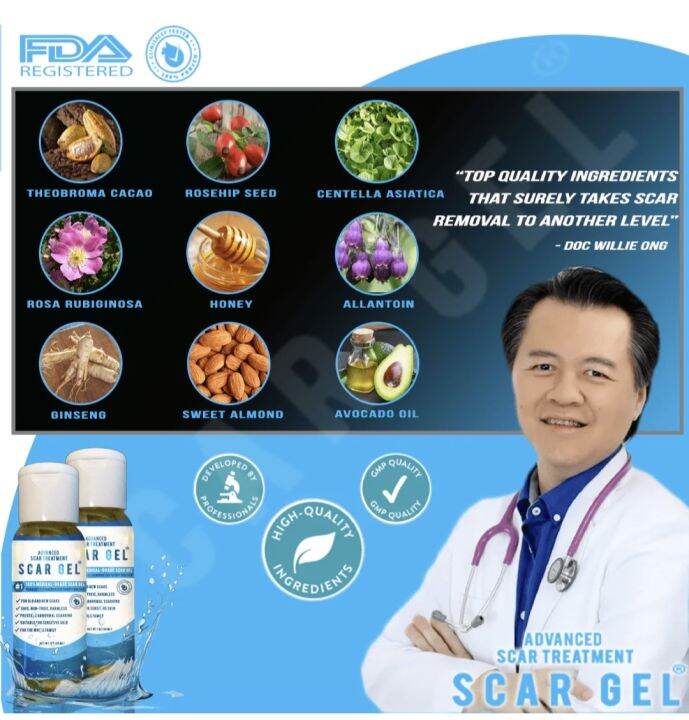 SCARGEL 30ml- Advance Scar Treatment Clinically Priven and Tested ...