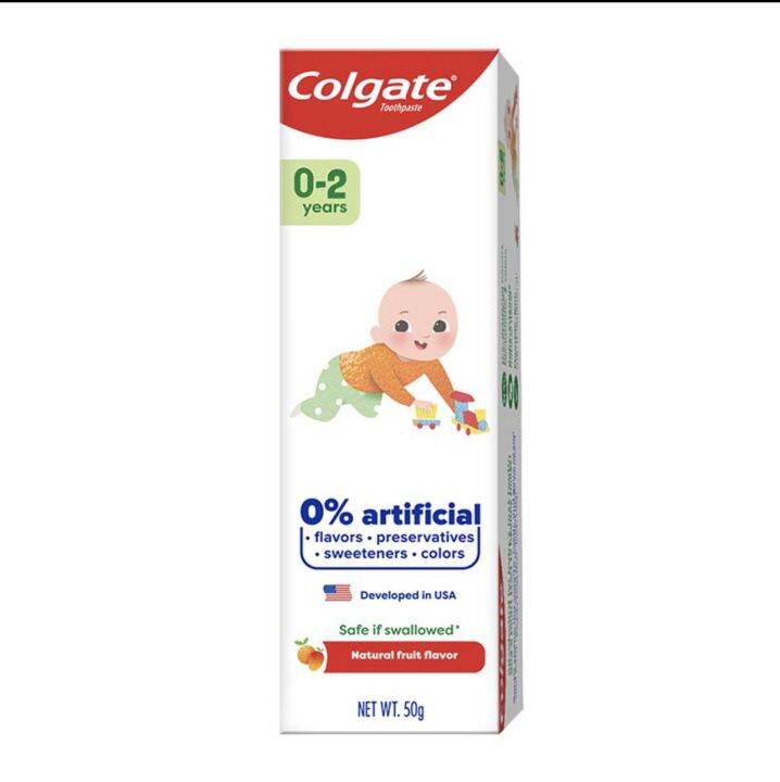 Colgate Baby Toothpaste 0-2 Years 50g | Lazada PH
