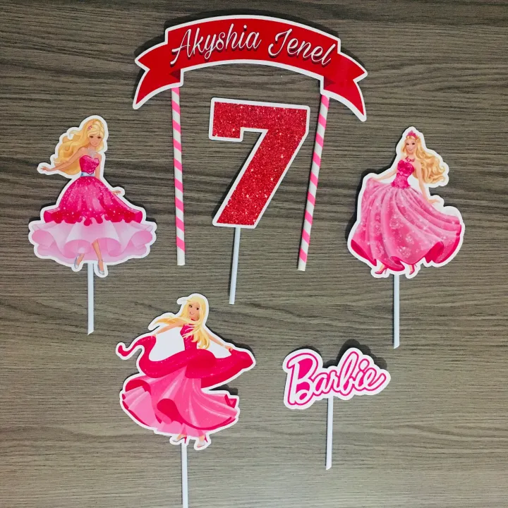 Barbie Princess Cake Topper Set | Lazada PH