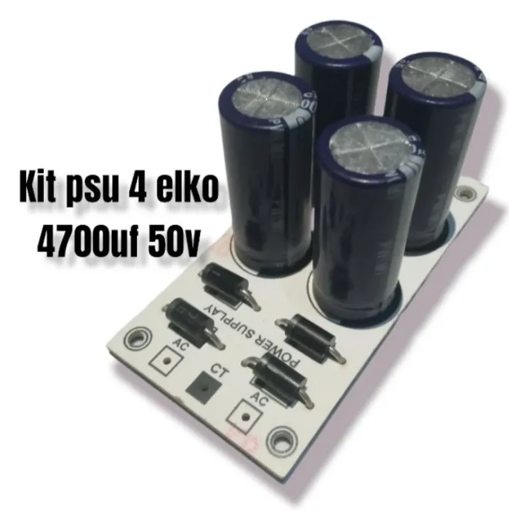 KIT PSU 4 ELCO 4700uf 50V POWER SUPPLY 4 ELCO 4700uf 50V | Lazada Indonesia