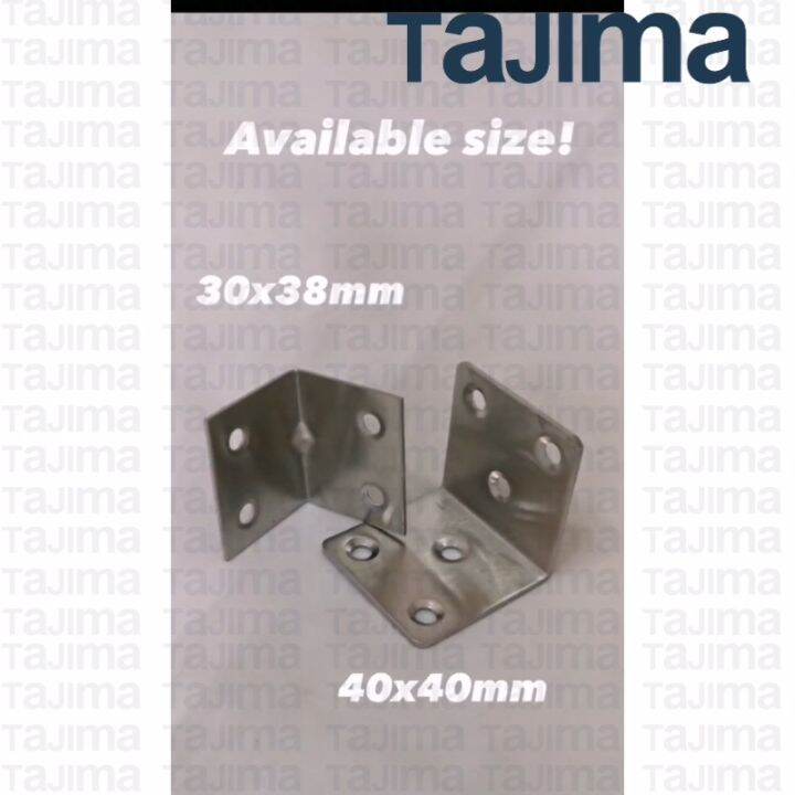 Stainless Steel 90 Degree Right Angle 40x40mm Large Thick Bracket Metal ...