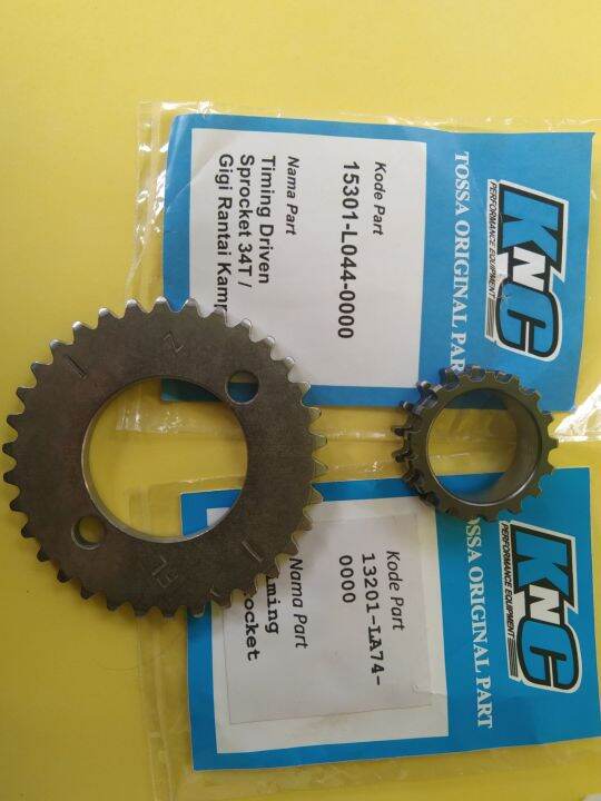 gear timing gigi timing atas dan bawah motor roda tiga tossa Hercules ...