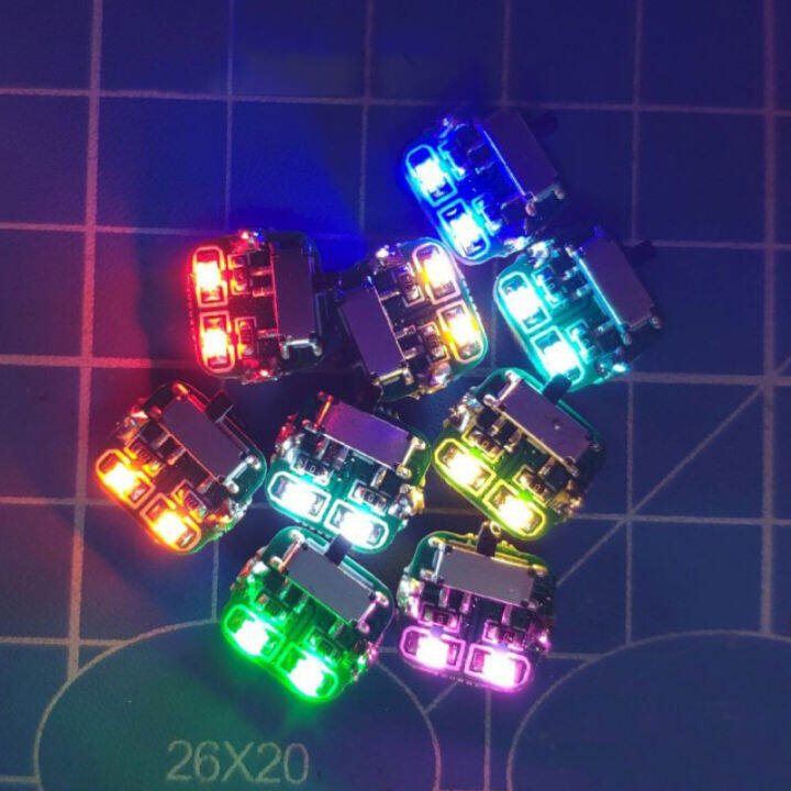 Model Modification Led Patch Double Light Circuit Board Wireless Light ...