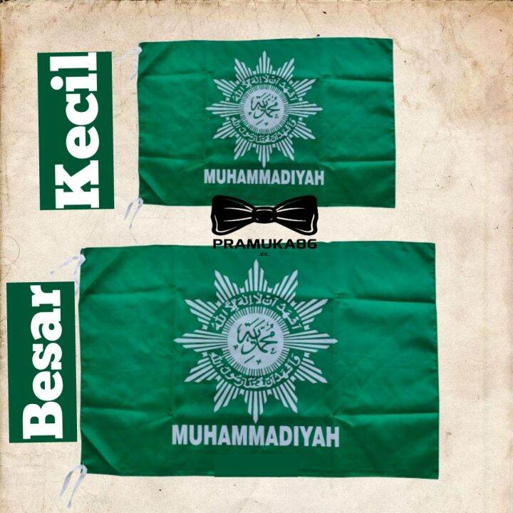 Bendera Muhammadiyah Sablon Bijian Berbagai Ukuran | Lazada Indonesia