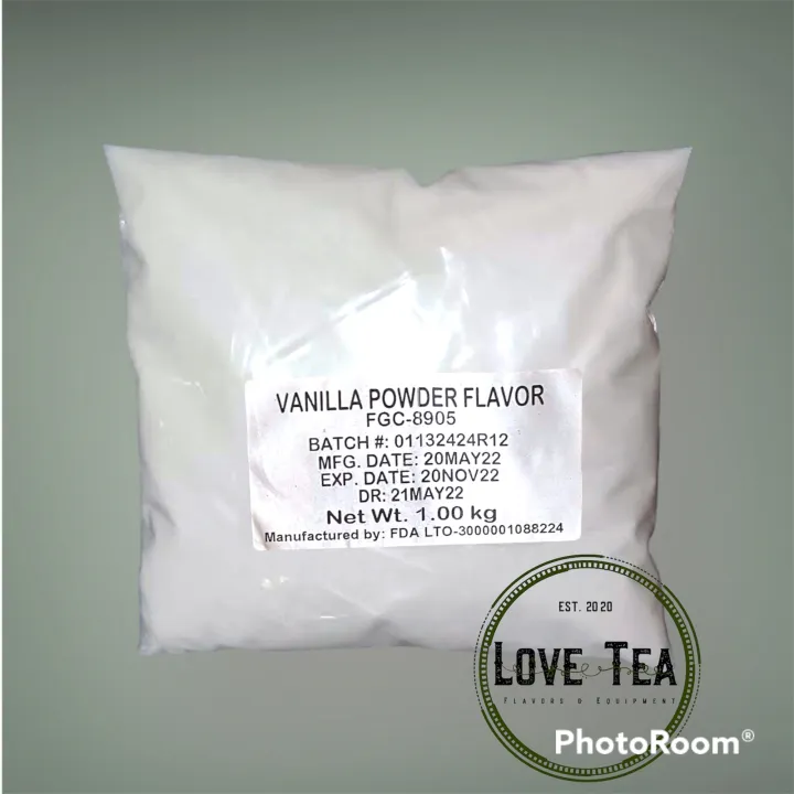 Primera Powder Vanilla Flavor for Milk tea, Frappe and Shake 1Kg ...
