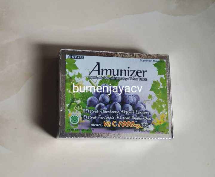 Amunizer per box isi 4 sasheet | Lazada Indonesia