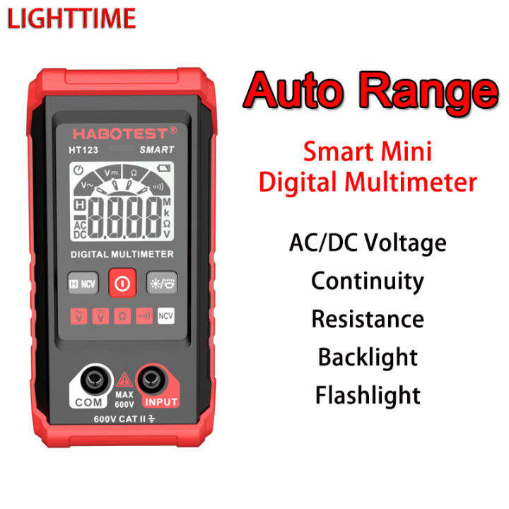 Smart Digital Multimeter High-precision Auto Range Multimeter NCV AC DC ...