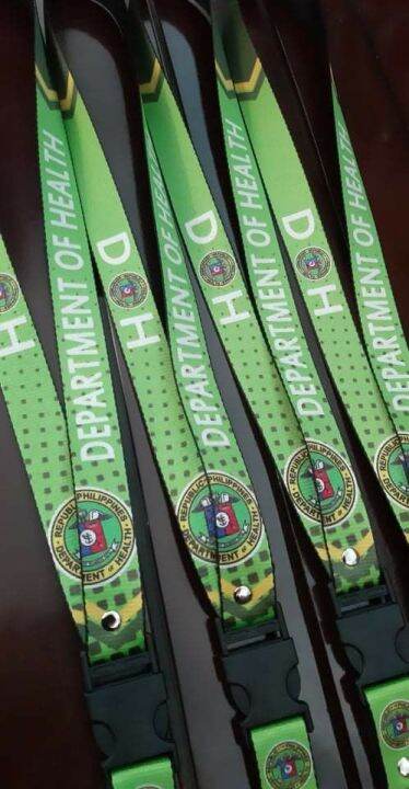 Department of Health | DOH Style 1 ID Lanyard | Lazada PH
