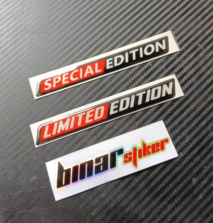 STIKER TIMBUL EMBLEM LIMITED EDITION. SPECIAL EDITION | Lazada Indonesia