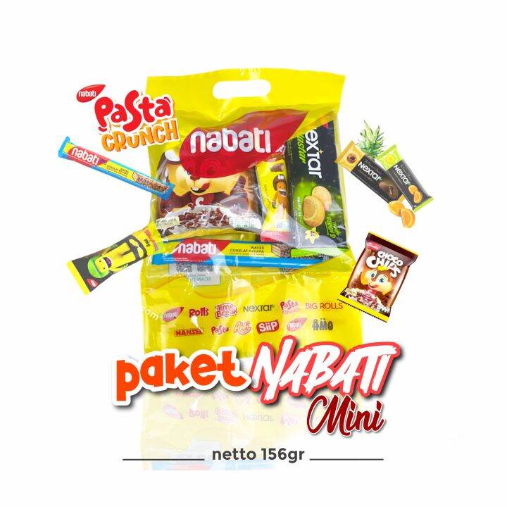 Nabati Snack Bingkisan Paket Ultah Hampers Parcel Snack Murah | Lazada ...