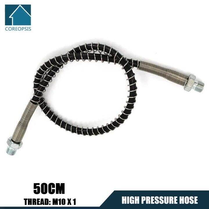 PCP Pneumatics Air Pump 50cm Air Hose with Spring Wrapped M10x1 40Mpa ...
