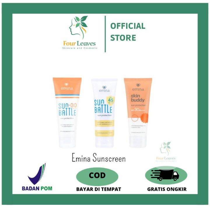 Emina Sunscreen SPF 30 | Lazada Indonesia
