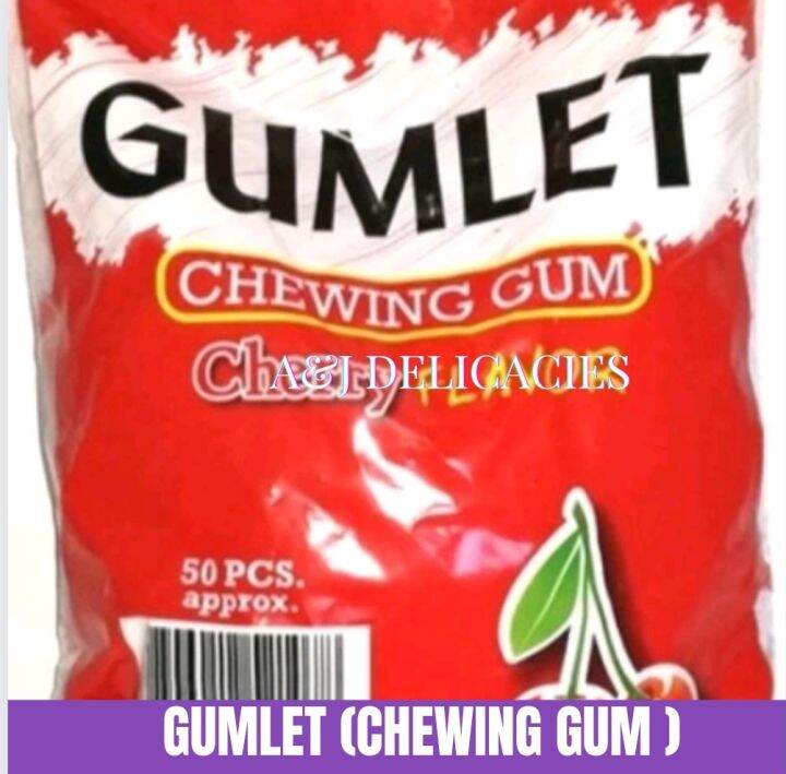 GUMLET Chewing Gum Cherry Flavor (50pcs) | Lazada PH