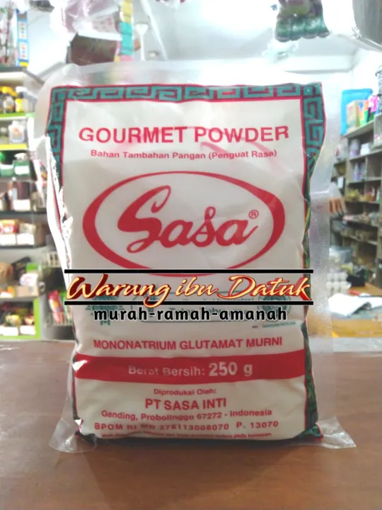 Sasa Gourmet Powder Vetsin Mecin 250g | Lazada Indonesia