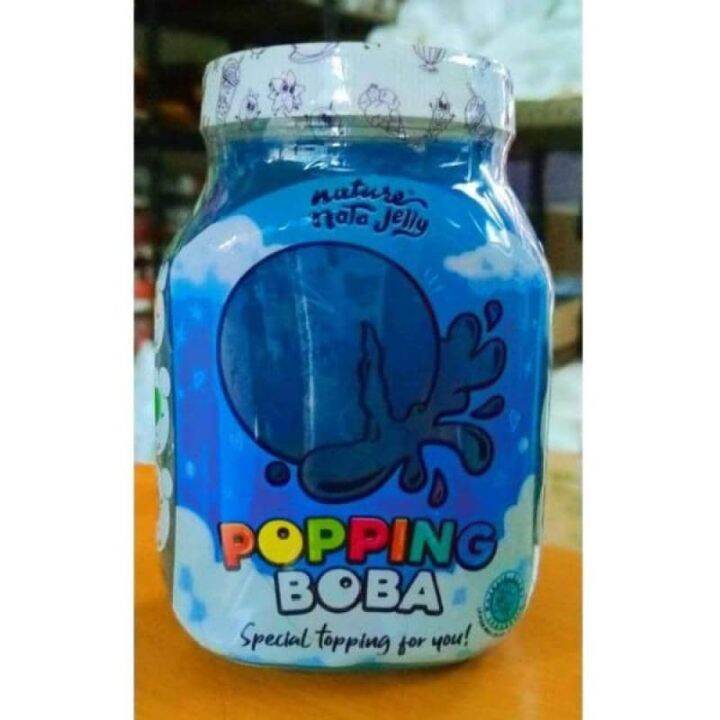 popping boba rasa blu bery kemasan 500gr | Lazada Indonesia