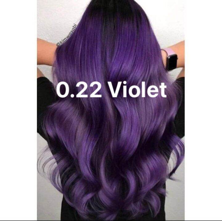 Bremod Hair Colourant 0.22 Violet Available with Oxidant and Bleach ...