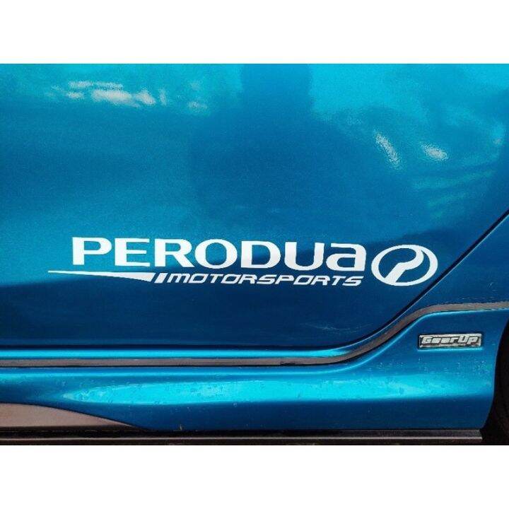 K232# PERODUA Side Door Decal Sticker High Quality Of Car Stickers ...