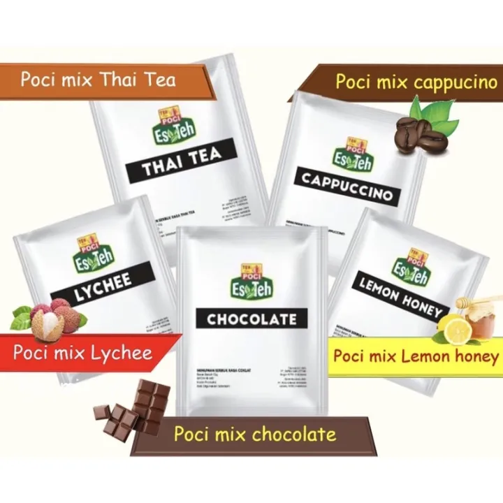Teh Poci Mix Rasa All Varian Rasa 1 pcs/sachet | Lazada Indonesia