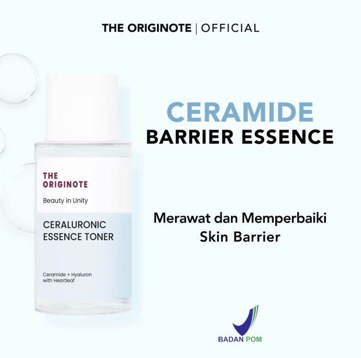 The Originote Ceraluronic Essence Toner - Toner Melembabkan Wajah dan ...
