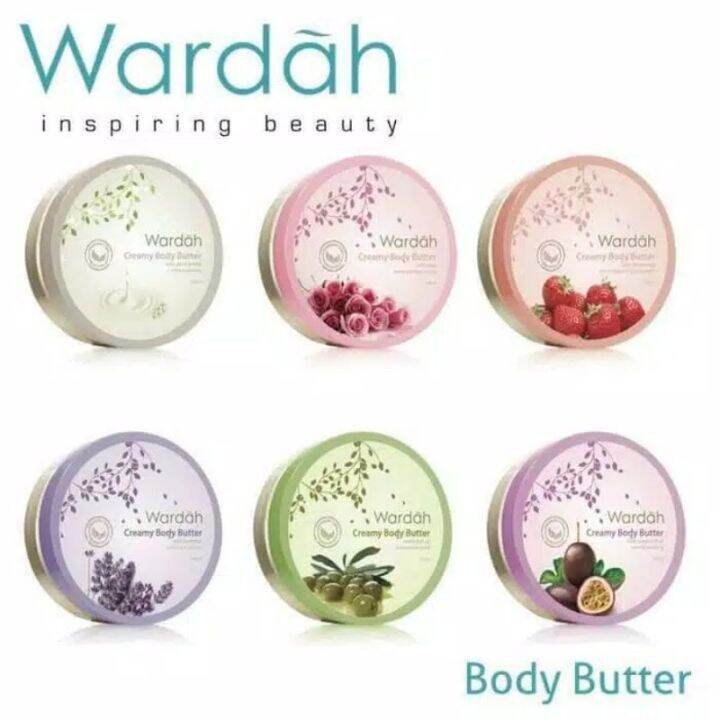 Wardah Creamy Body Butter 150 ml / 50 ml | Lazada Indonesia