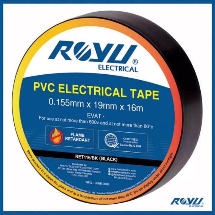 ROYU PVC ELECTRICAL TAPE | SSK electric | Lazada PH