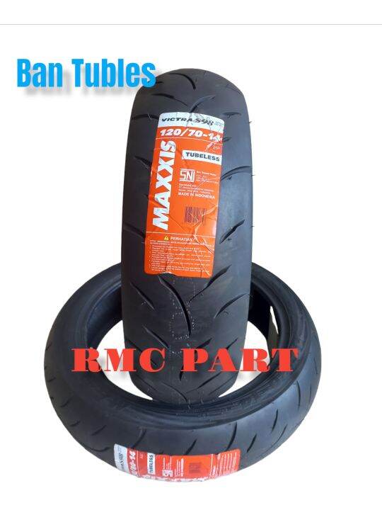 BAN LUAR RING 14 BAN 120/70-14 BAN MAXXIS VICTRA BAN YAMAHA AEROX ...