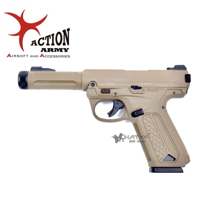 [ผ่อน 0%]ACTION ARMY AAP01 TAN แถมอุปกรณ์พร้อมเล่นครบชุด,บีบีกัน ...