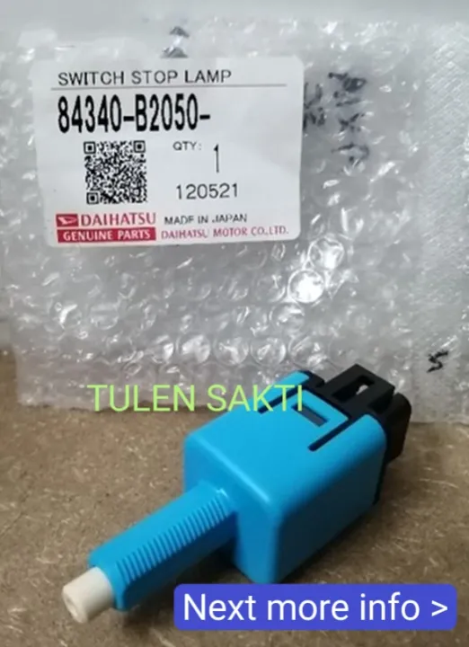 ORIGINAL PERODUA AXIA BEZZA 1.0 BRAKE SWITCH STOP LIGHT SWITCH 84340 ...