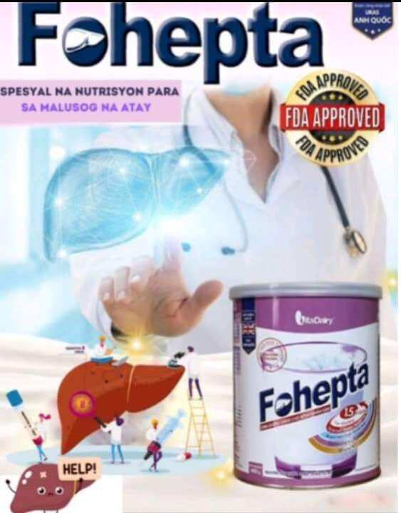 FOHEPTA PLUS MILK- Hepatitis a, b, c, cirrhosis of the liver, ascites ...
