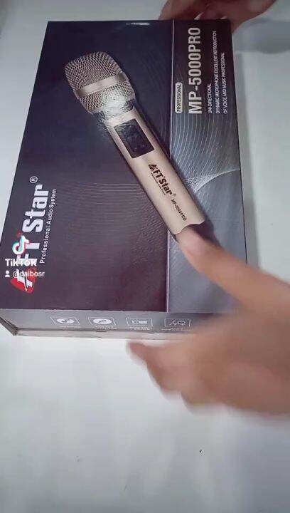 FT STAR PROFESSIONAL WIRED MICROPHONE MP-5000 PRO | Lazada PH