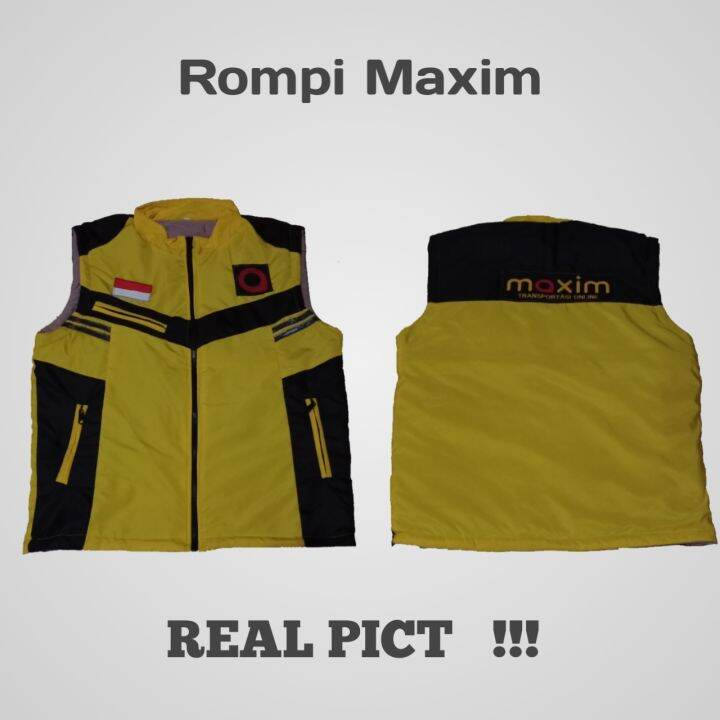 ROMPI MAXIM OJOL DOMINAN KUNING | Lazada Indonesia