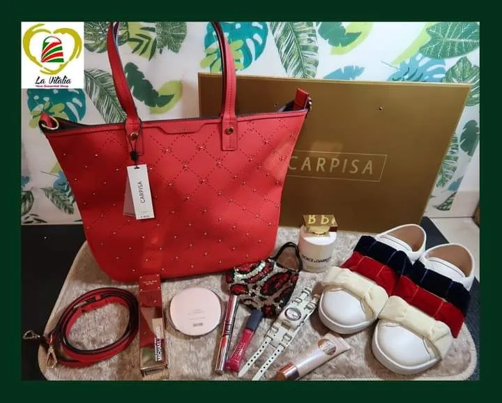 Caprisa - Red Tote Bag | Lazada PH