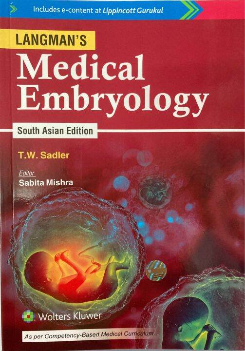 Langman’s Medical Embryology 14th edition(SAE) | Lazada