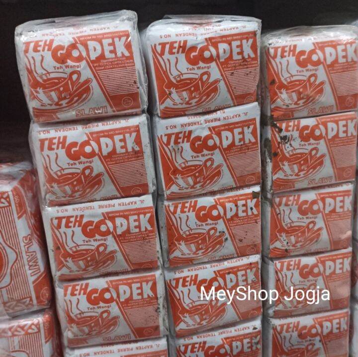 Teh Gopek Merah 1 Pack isi 40 Gram x 10 Bungkus | Lazada Indonesia