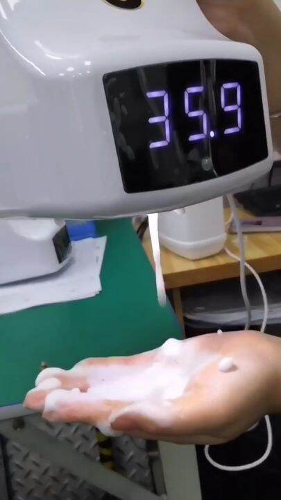 【COD】K9 Pro Automatic Hand Washing And Disinfection Thermometer Soap ...