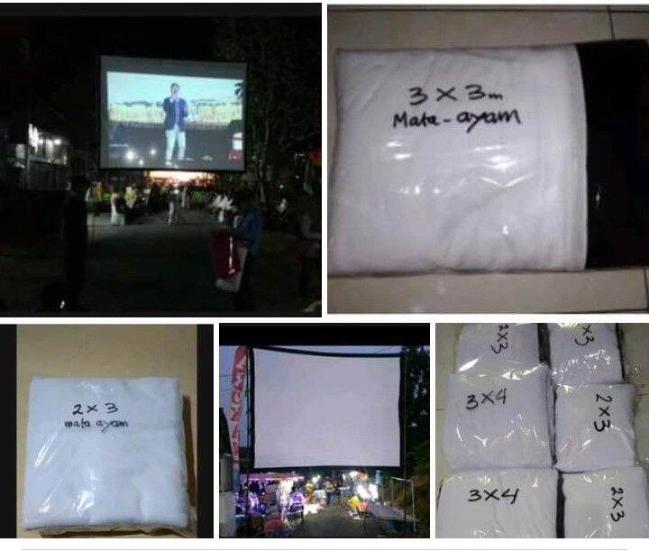 Screen proyektor 2x3 meter | Lazada Indonesia