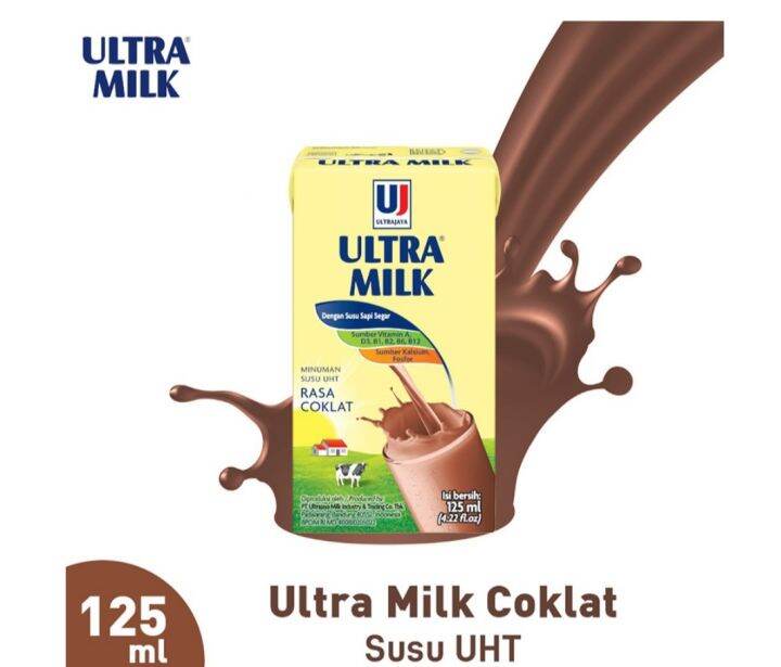 Ultra milk UHT CHOCHOLATE 125 ml | Lazada Indonesia