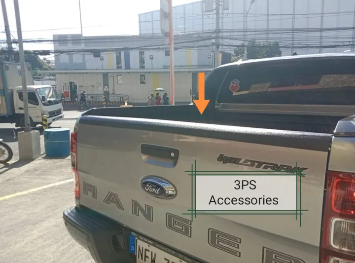 Ford Ranger Trunk door Railguard cover for Ford Ranger 2013-2021 ...