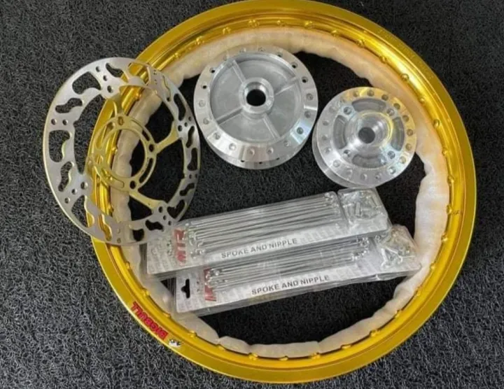 RIMSET FOR HONDA XRM 110,125,RS 125,WAVE 100,125 SYM BUNOS | Lazada PH