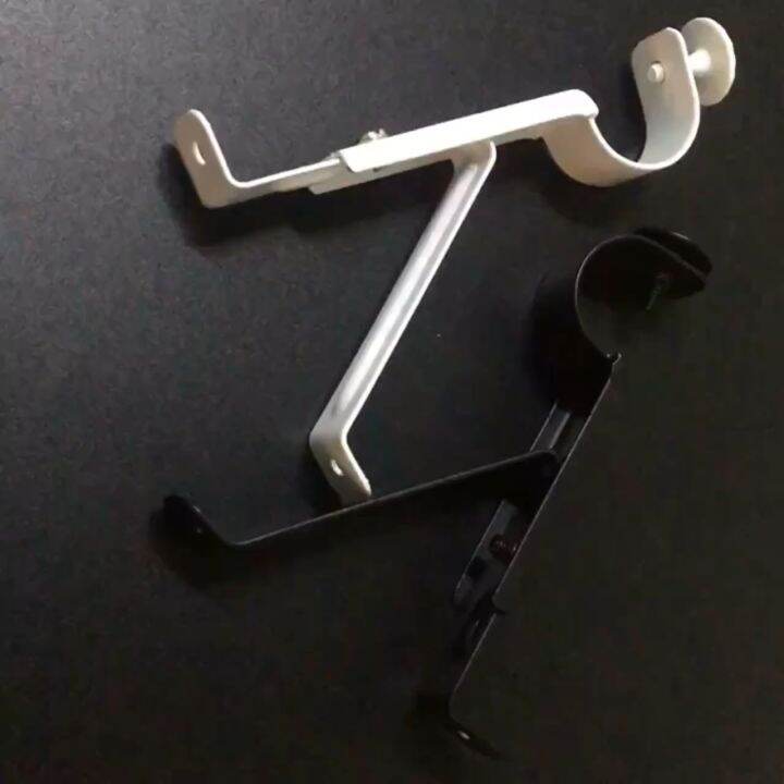 Roman rod telescopic bracket hangers base iron single code fabric ...