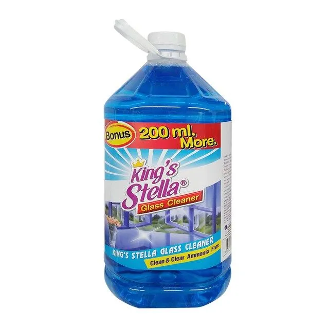 KING's STELLA Glass Cleaner.น้ำยาเช็ดกระจก คิงส์สเตลล่า 5200 ml ...