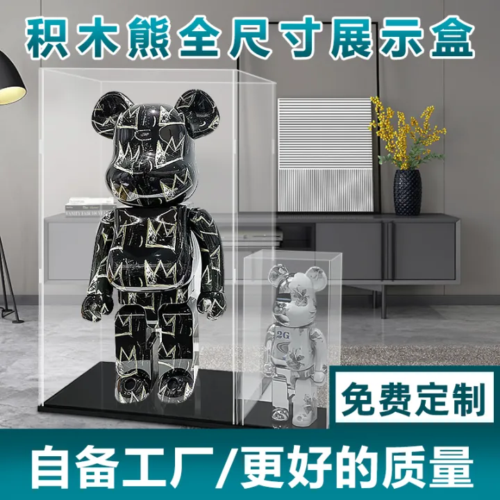 Bearbrick Bearbrick 400% Violent Bear Display Box 1000% Thick Dust ...